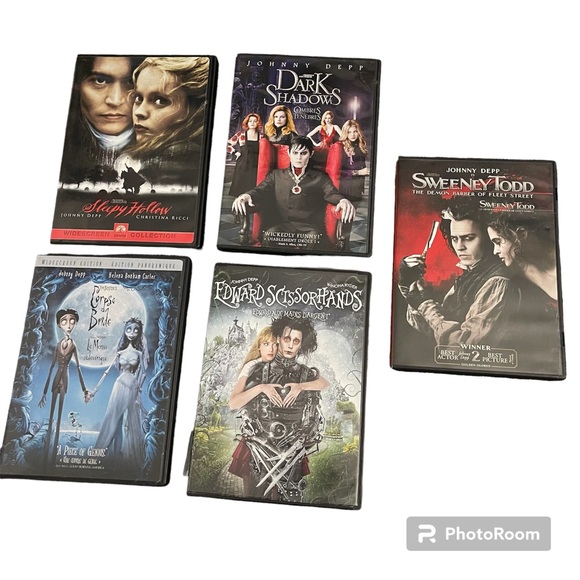 johnny depp | Media | Johnny Depp Dvd Collection Sleepy Hollow Corpse ...